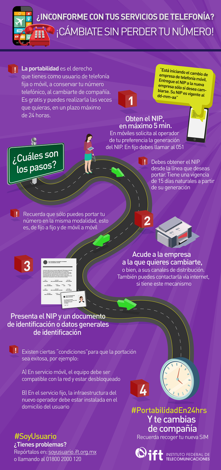 Portabilidad | Instituto Federal de Telecomunicaciones - IFT